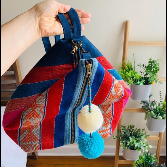 Bags | Handmade Peruvian Backpack Never Used | Poshmark